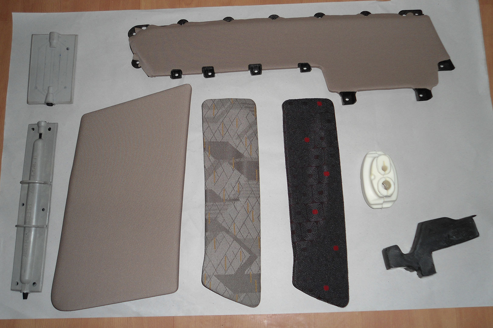 Fabric Insert Moulded Parts - Trimoorty Foamtech Limited